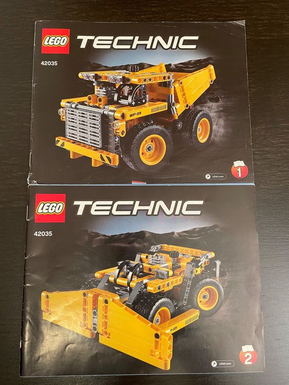 Lego Technic Muldenkipper/Planierradschlepper 42035 (Gebraucht) in ...