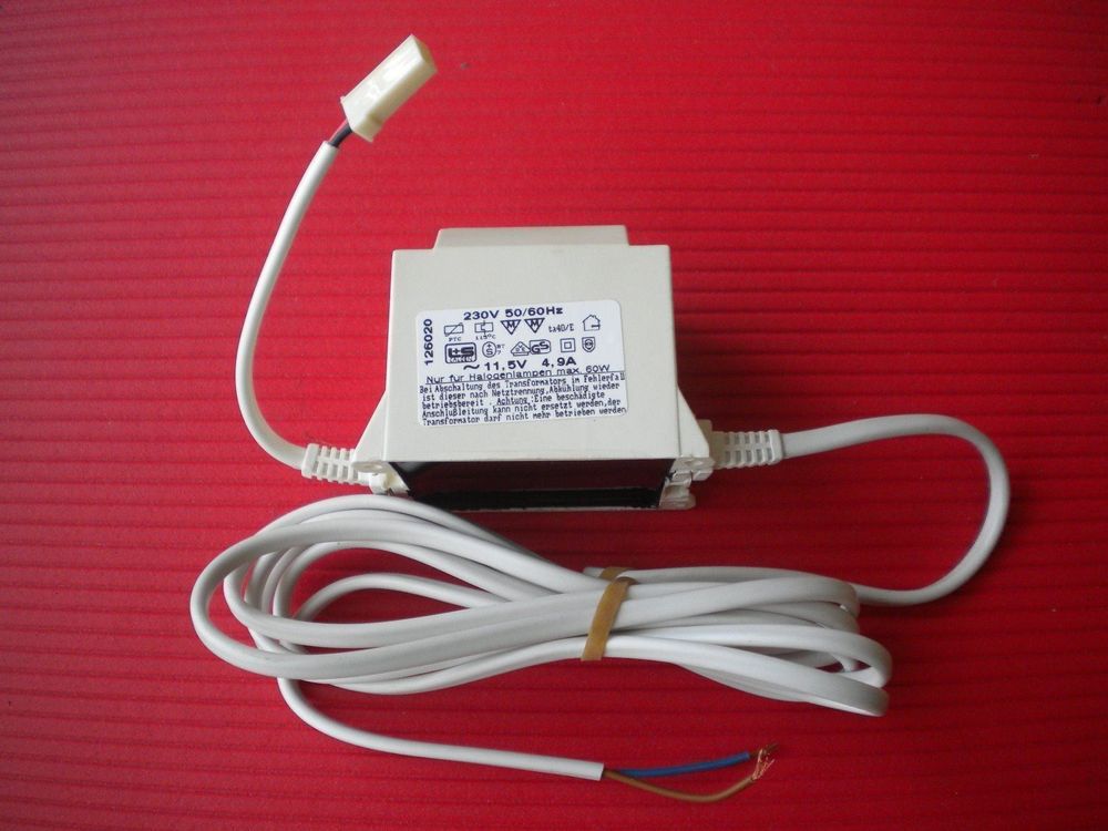 Halogentrafo Transformer 12V 60Watt | Acheter sur Ricardo