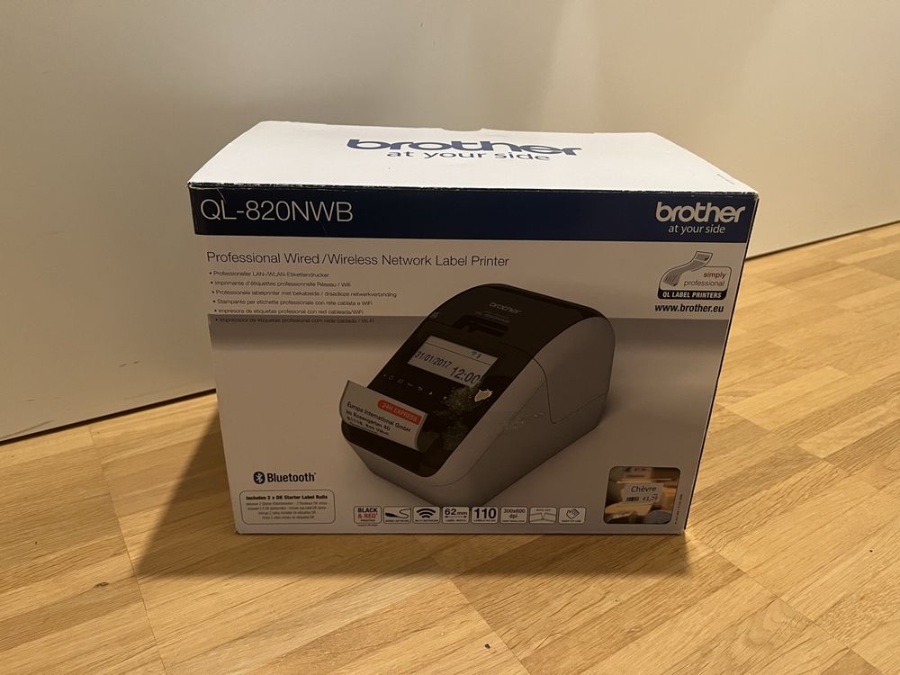 Brother QL-820NWB | Wired/Wireless Network Label Printer | Kaufen auf ...