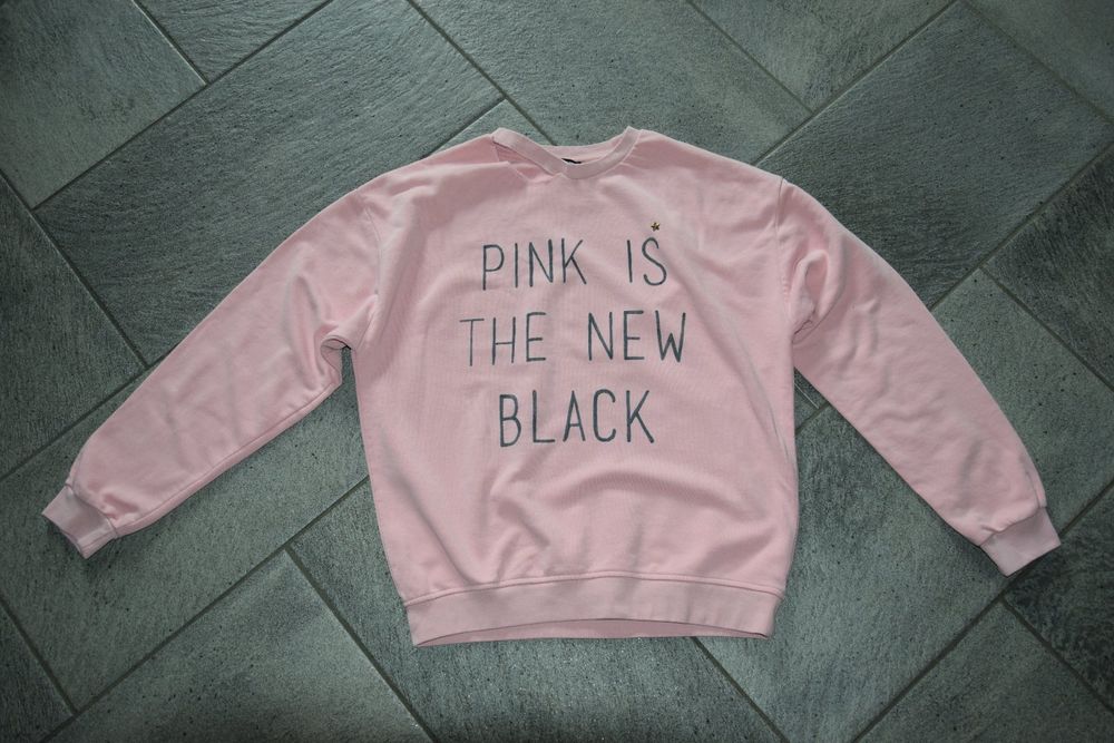 Damen Pulli Tally Weijl gr. L - Pink is the new black (Gebraucht) in ...