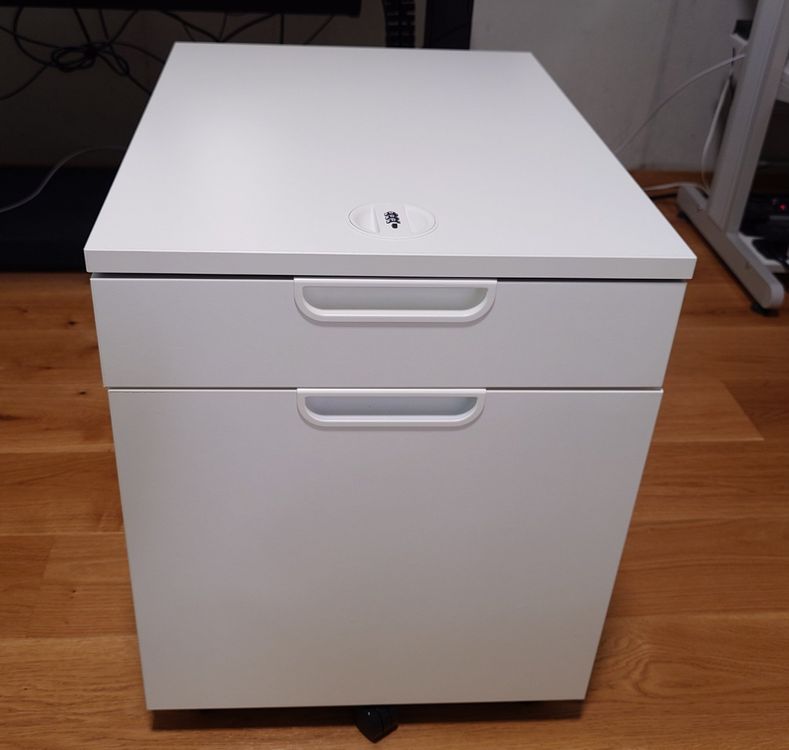 IKEA Galant Rollcontainer mit Schubladen, weiss (Gebraucht) in ...