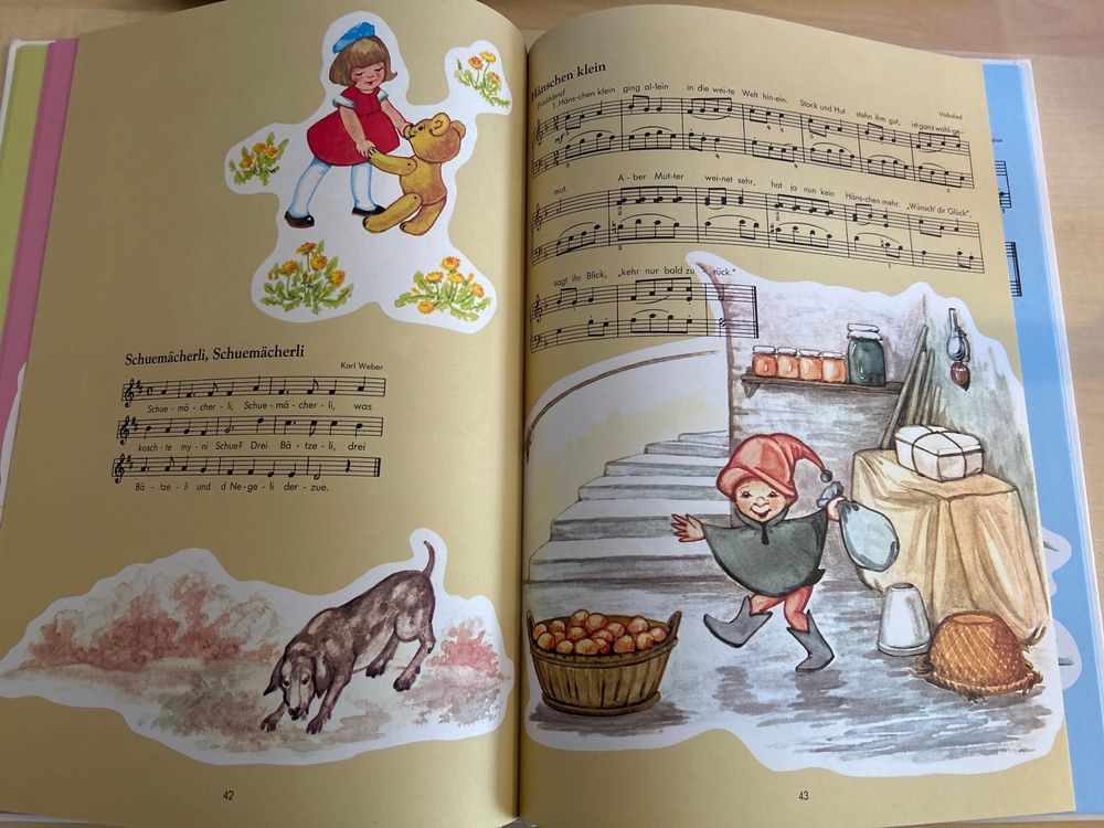 Chinde, mir tüend singe. 55 schweizer Lieder mit Noten 🎵 (Neu (gemäss Beschreibung)) in Aarau ...