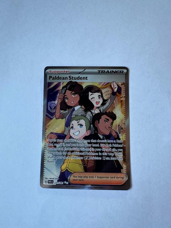 Pokémon Paldea student 231/091 Paldea fates ab 1 | Kaufen auf Ricardo