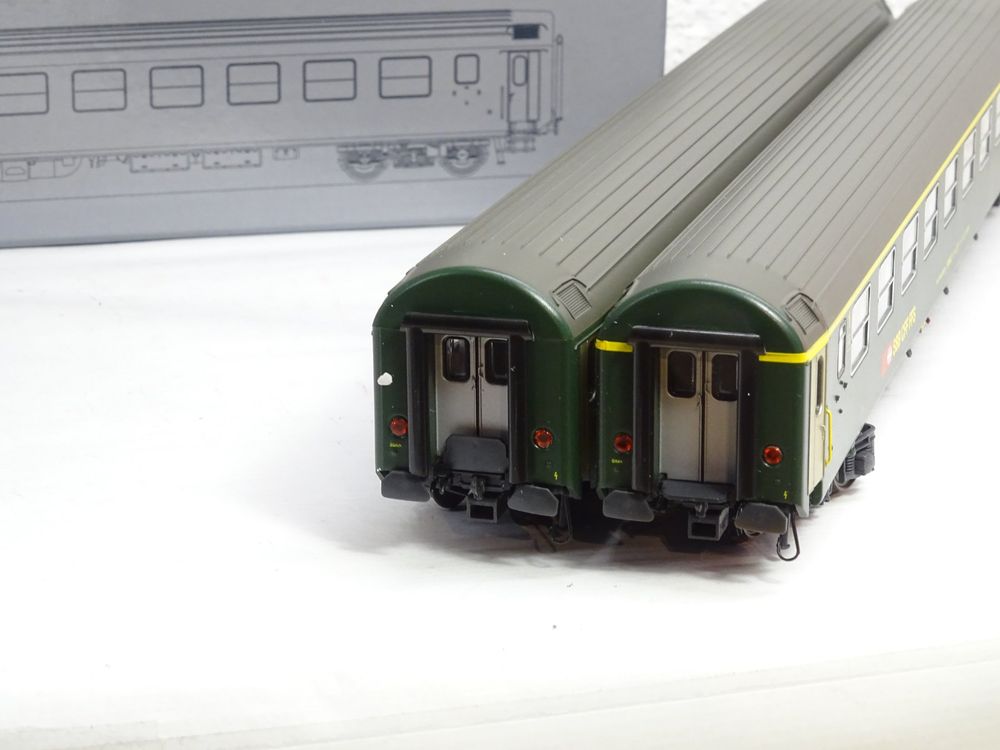 L.S. Models 47 222-1 + 47 222-2 SBB Personenwagen, H0,GS/DC | Kaufen auf Ricardo