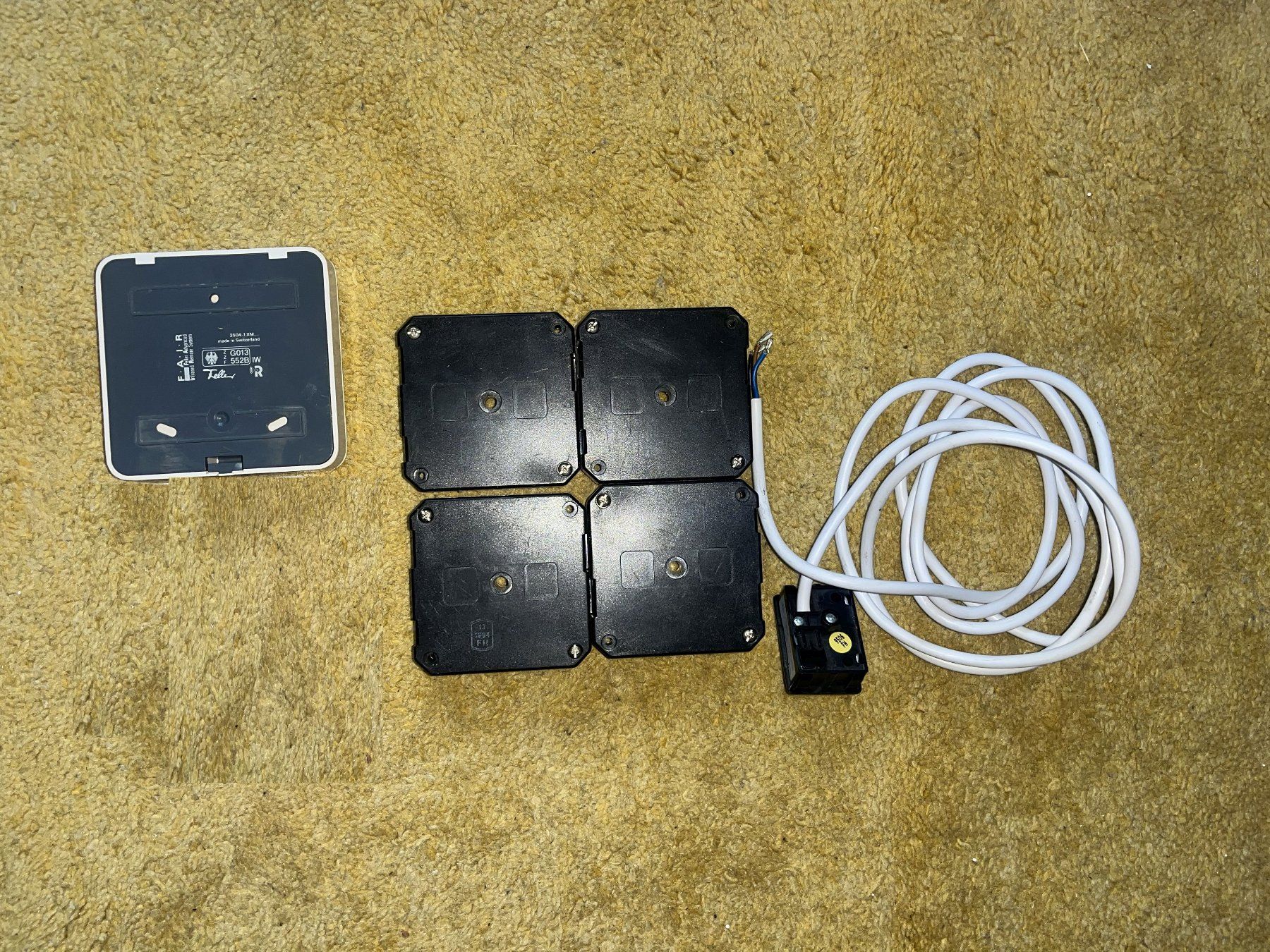 Feller Edizio Dimmer mit Fernbedienung und IR-Empfänger (Gebraucht) in ...