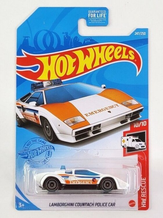 Lamborghini Countach Police Car - Treasure Hunt (Neuf (Voir description ...
