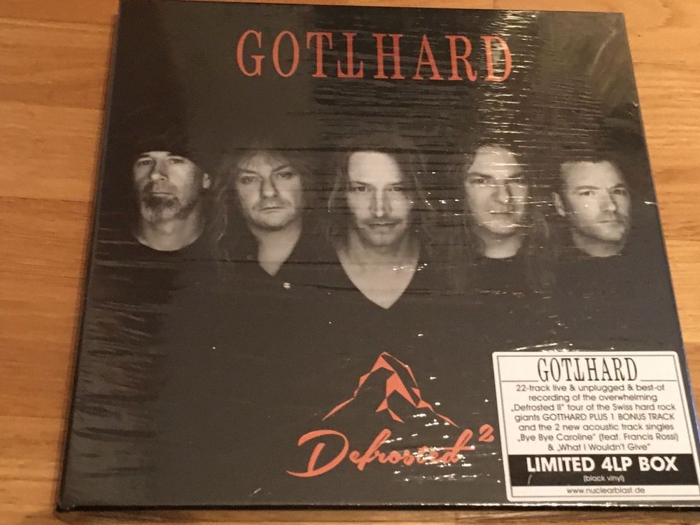 Gotthard Box mit 4 Lp's noch ungeöffnet (Gebraucht) in für CHF 100 ...
