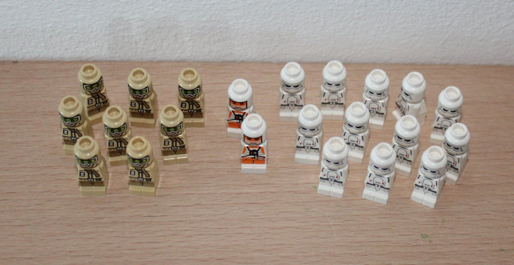Lego Star Wars Microfiguren 22 Stk ( zB f. Adventskalender ) (Gebraucht ...