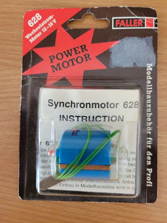 FALLER 628 Wechselstrom-Motor 12-16 V (Neu (gemäss Beschreibung)) in ...