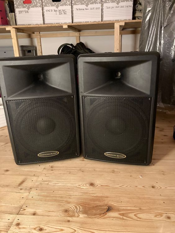 2 American Audio Lautsprecher: PA/ DJ (Gebraucht) in Mettmenstetten für CHF 280 – nur Abholung ...