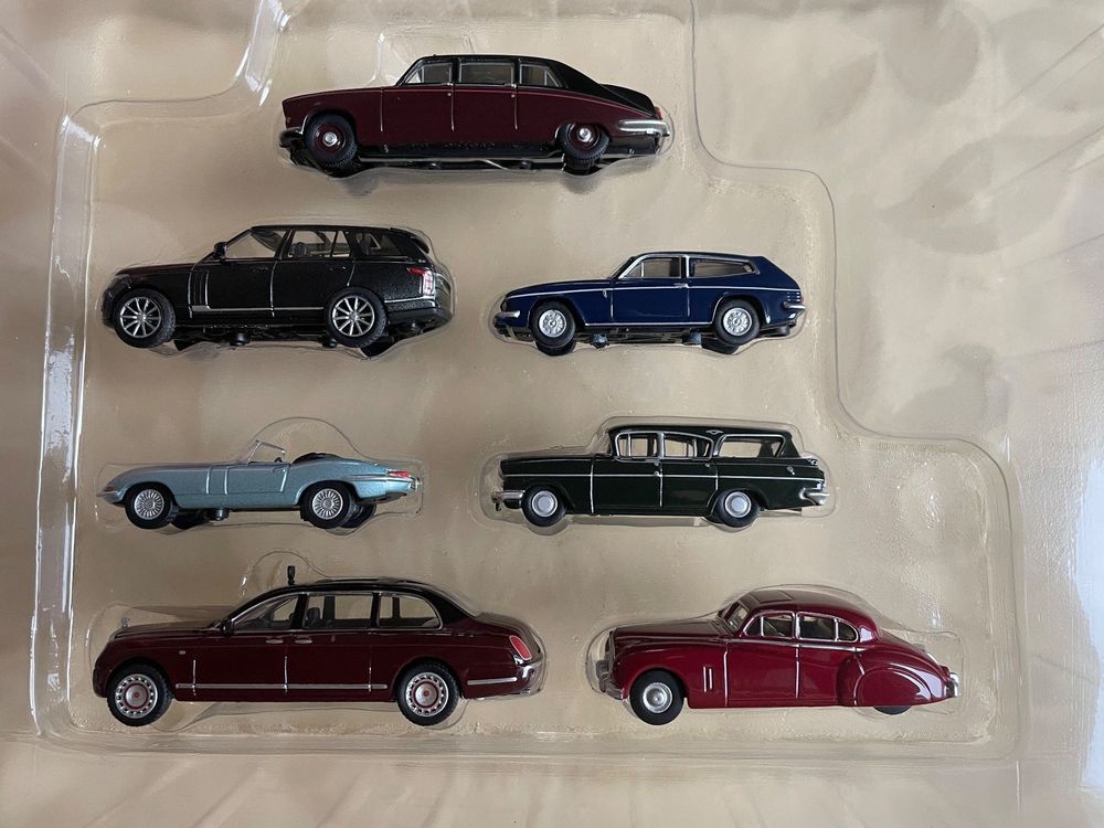 The Cars of the Royal Family Set mit 7 Metallmodellen 1/76 | Kaufen auf ...