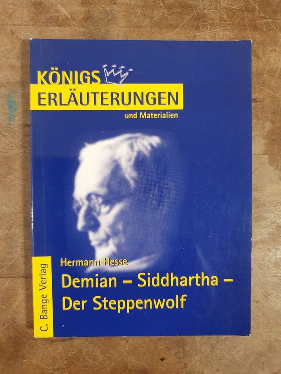 Demian, Siddhartha, Der Steppenwolf - Hermann Hesse (Gebraucht) in ...