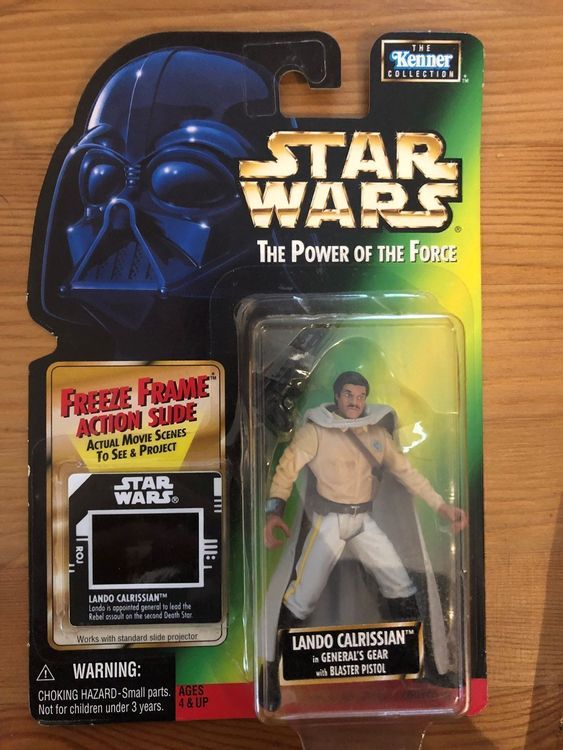 STAR WARS*POTF*LANDO CALRISSIAN*FREEZE FRAME USA (Neu und ...