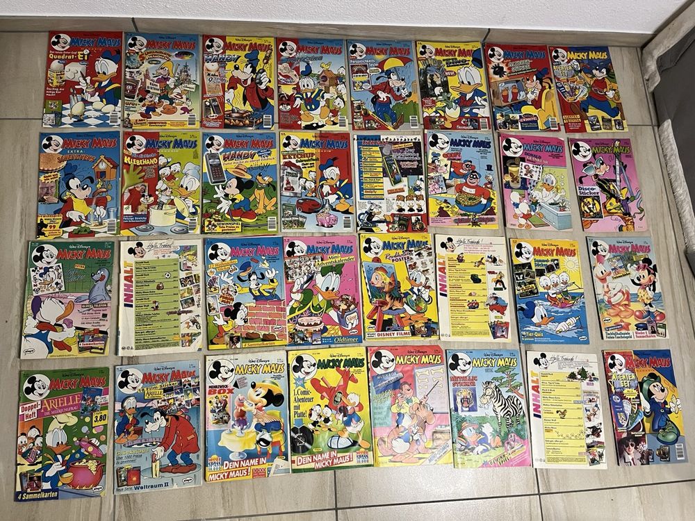 Micky Maus Hefte Sammlung | Kaufen auf Ricardo