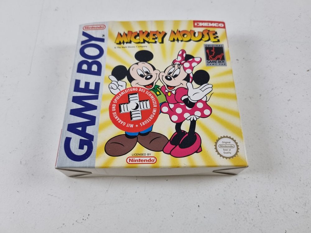 Game Boy Mickey Mouse Spiel mit OVP und Anleitung | Kaufen auf Ricardo