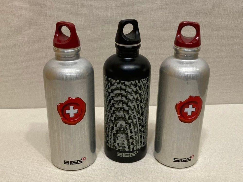 Sigg Flaschen 3 Stück 0.6 Liter (Neu und originalverpackt) in ...