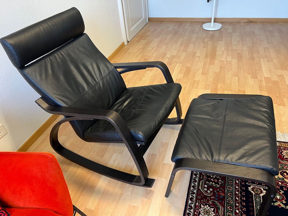 Ikea Schaukelstuhl Mit Fussteil