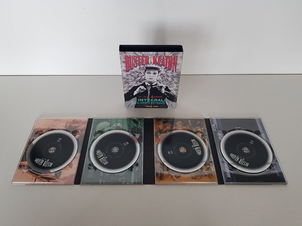 Buster Keaton - L'Intégrale - 4 DVDs Box Set - Top Zustand (Gebraucht ...