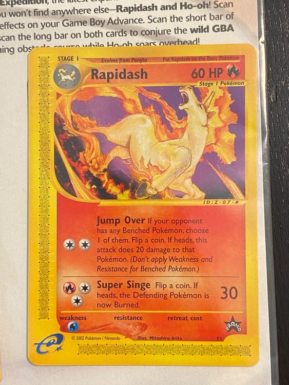 Ho-oh & Rapidash (Sealed) E-Reader-Set Black Star Promo (Neu und ...