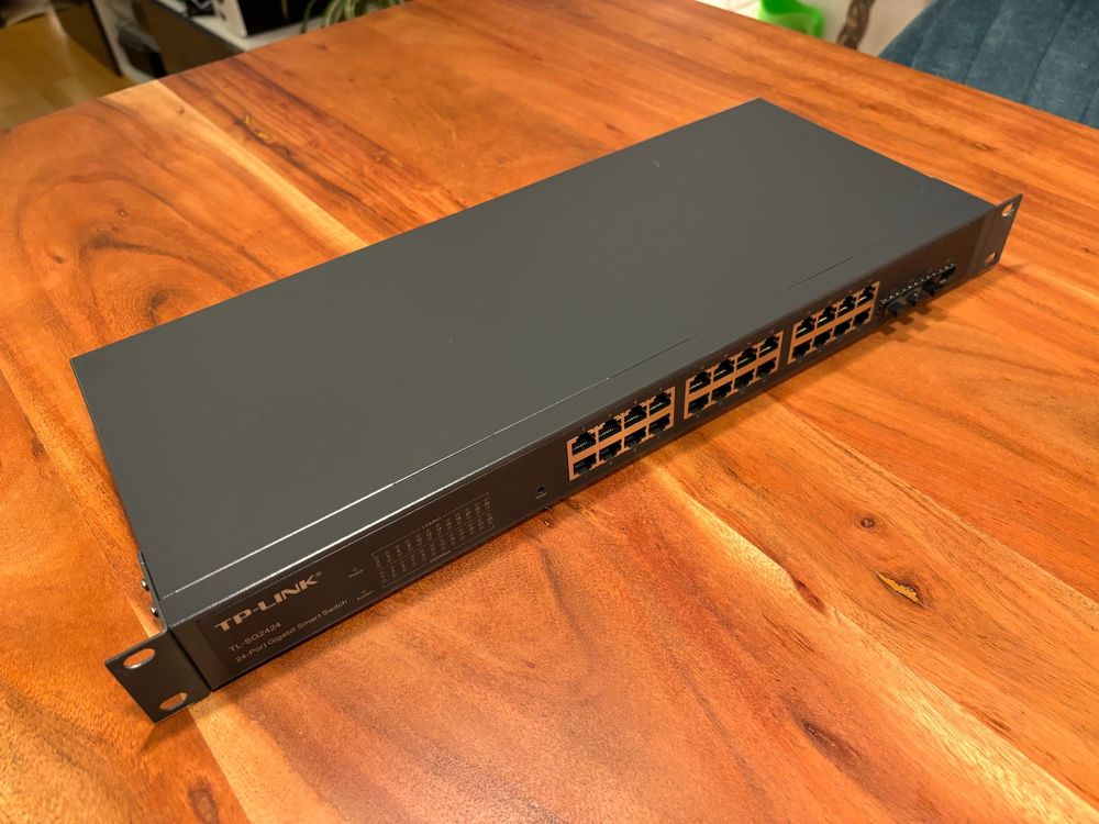 TP-Link TL-SG2424 24-Port Gigabit Managed Switch (Gebraucht) in St ...