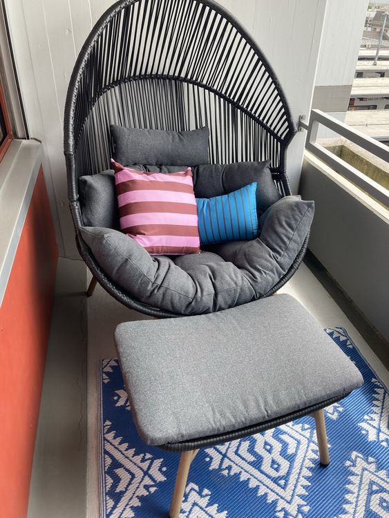 Sessel mit Fusshocker für entspannte Sommer Abende! (Neu (gemäss ...