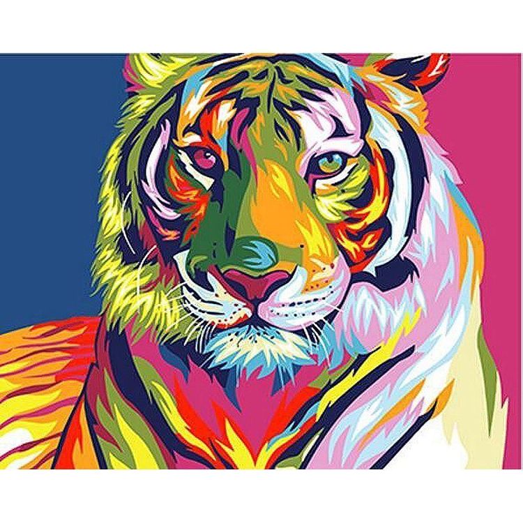 Malen nach Zahlen - Tiger | Kaufen auf Ricardo