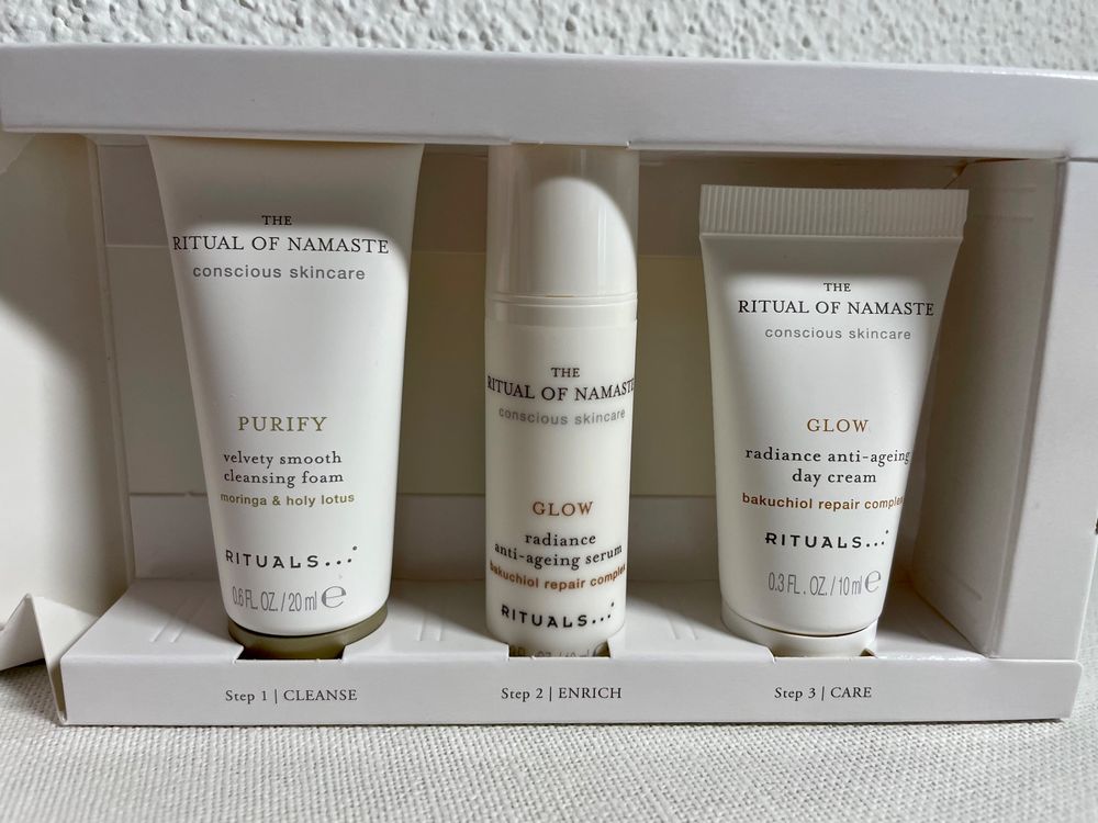 Rituals Ritual of Namaste Skincare Routine 3 Step Bestseller (Neu und ...