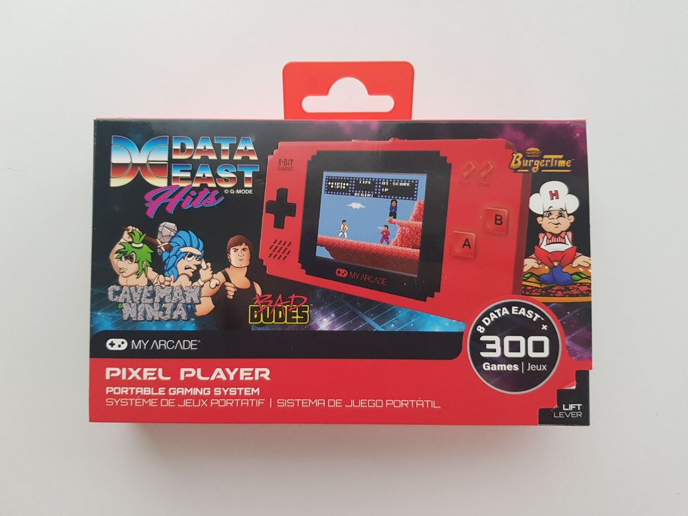 Data East My Arcade Pixel Player Rot Portable Gaming (neu) (Neu und ...