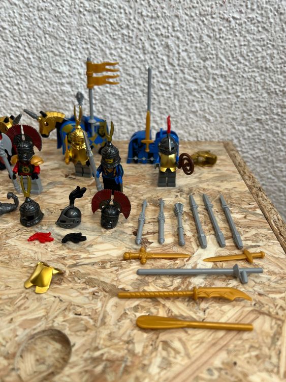 mittelalteres Ritter Set, komplett mit Figuren und Zubehör!! (Neu ...