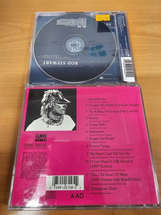 CD - Rod Stewart – Downtown Train (+ 1 Single) | Kaufen auf Ricardo