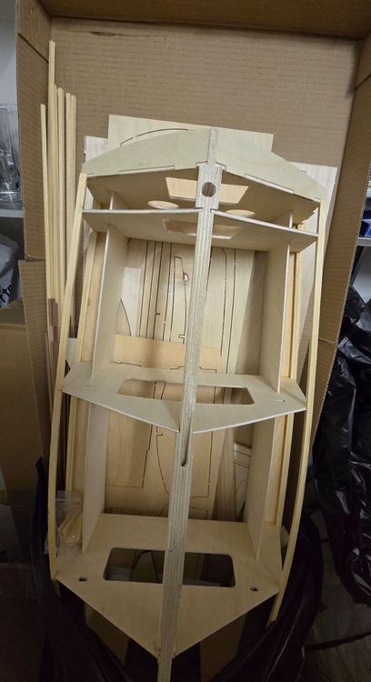 SLEC Fairey Huntsman 31 Modellboot - Angefangenes Bausatz (Neu (gemäss ...