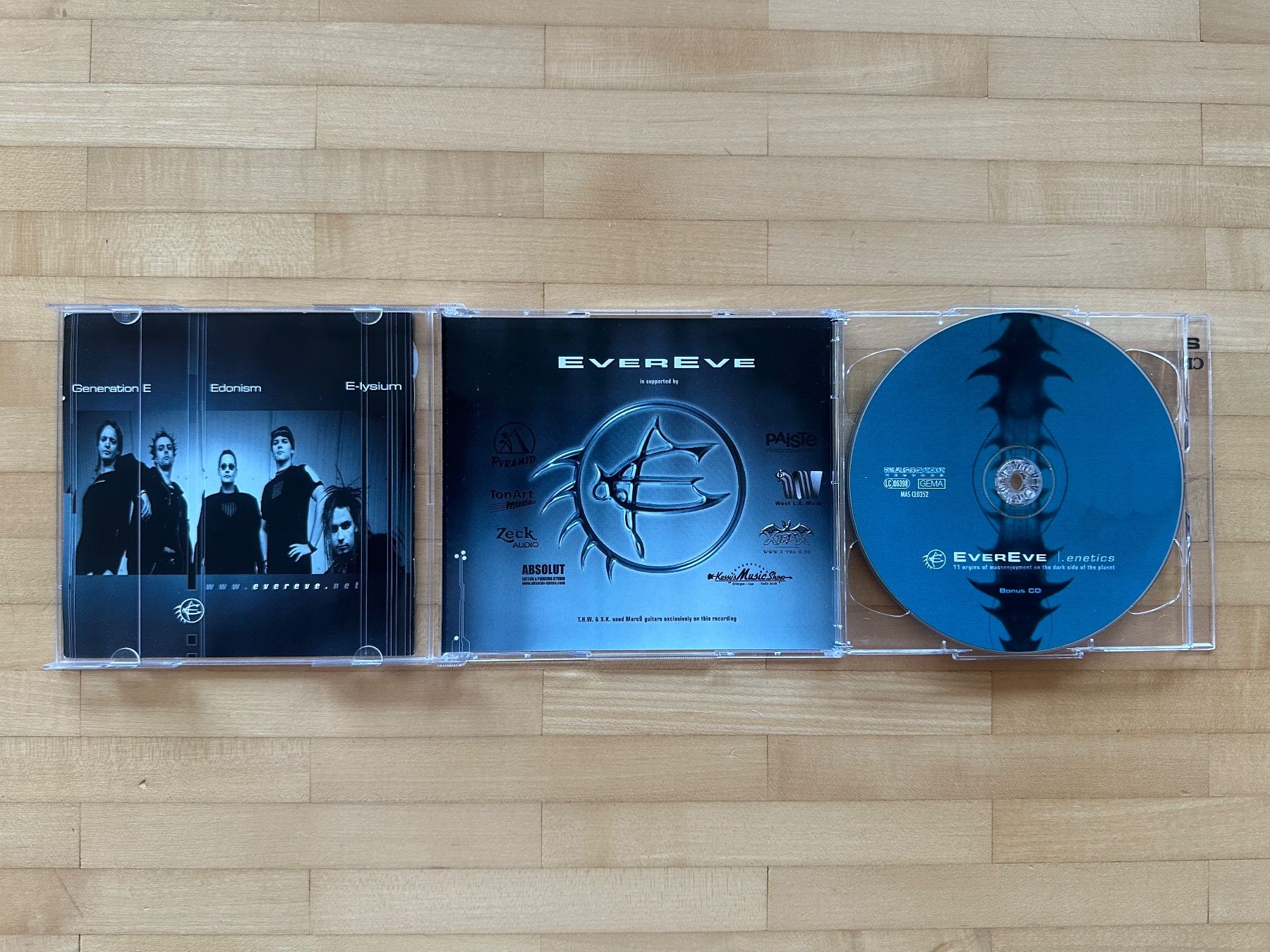 EverEve ‎– .Enetics (CD Goth Rock, Heavy Metal) (Gebraucht) in Horgen ...