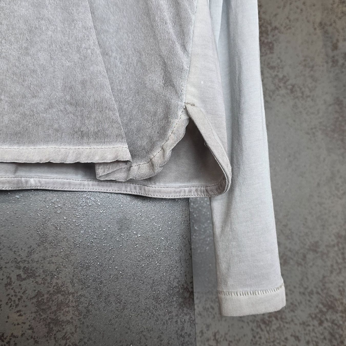 🐸 NILE SEIDENBLUSE L LEICHTER PULLOVER SEIDE PALME (Gebraucht) in ...