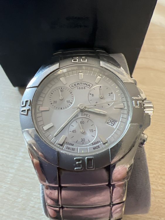Certina Chronograph 40 mm Quarz (Gebraucht) in Pfeffingen für CHF 39 – mit Lieferung auf Ricardo ...