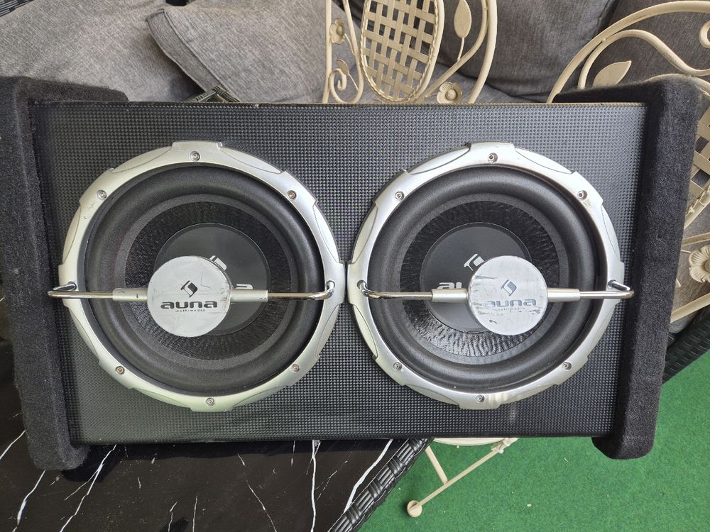 Auna Subwoofer - Doppel Power Bass für dein Auto! (Gebraucht) in ...