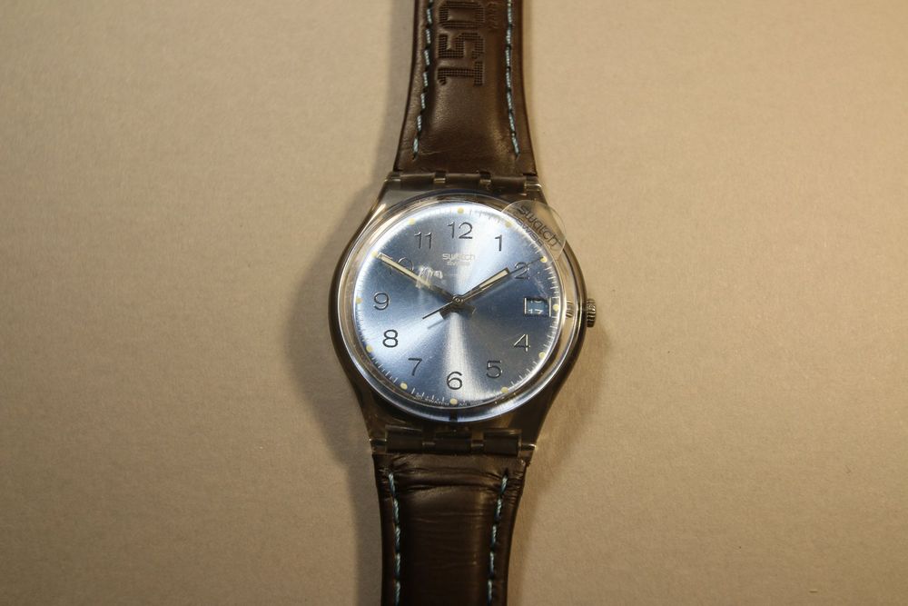 Die seltene Swatch Gent BLUE CHOCO (2008) (Gebraucht) in Ueberstorf für ...