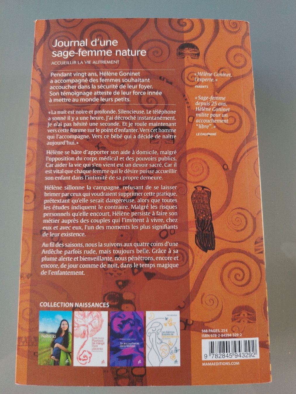 Livre: Journal d'une sage femme nature, Hélène Goninet (Neu (gemäss ...