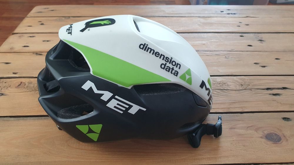 MET Manta Team Dimension Data Radhelm - Grösse M (54-58) (Gebraucht) in ...
