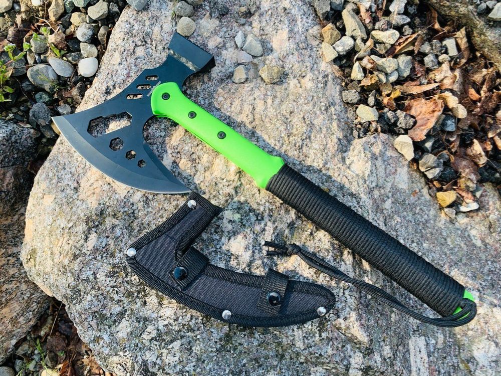 Zombie Syrakus AXT Messer GREEN XL 44cm | Kaufen auf Ricardo