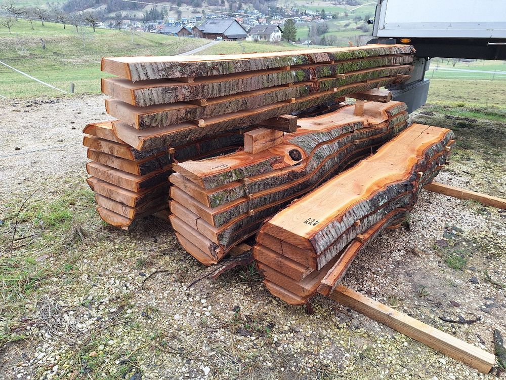 Wunderschöne Kirschbaum Bohlen/Bretter diverse Längen (Neu (gemäss ...