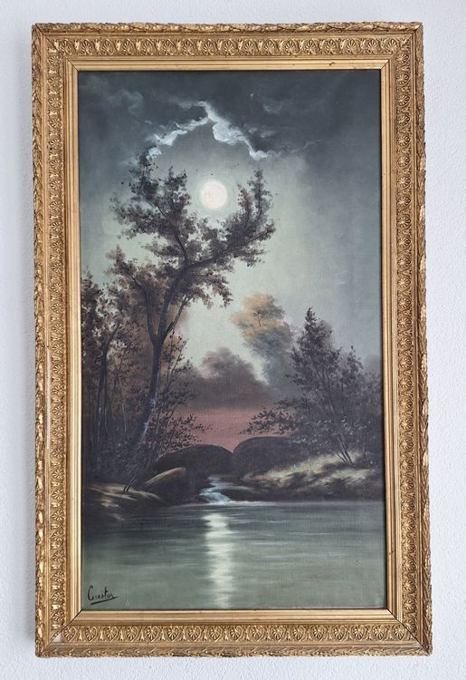 Wunderschönes Ölbild auf Leinwand mit Holzrahmen (Gebraucht) in Worblaufen für CHF 140 – nur ...