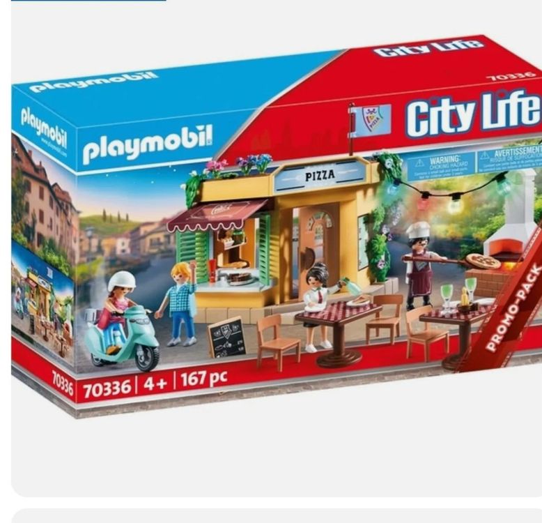 Playmobil Pizzeria mit Gartenrestaurant 70336 (Usato) a Gossau SG per ...
