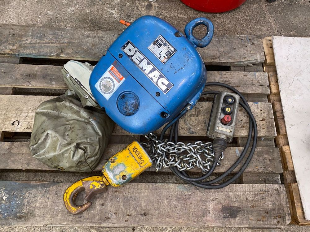 Demag Kran elektrischer Kettenzug 500/1000Kg (Gebraucht) in Boswil für ...