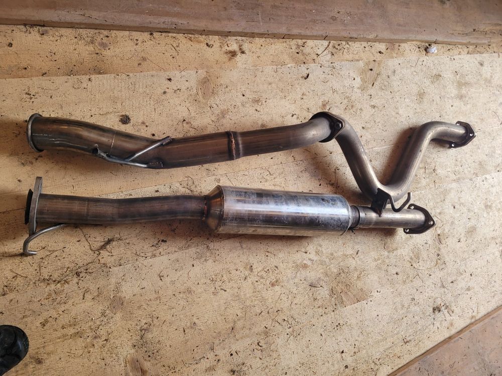 Edelstahl Auspuff Abgasanlage Landrover Defender td4 110 | Kaufen auf Ricardo