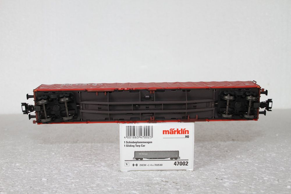 Märklin 47002 DB H0 AC Schiebeplanenwagen Cargo OVP | Kaufen auf Ricardo