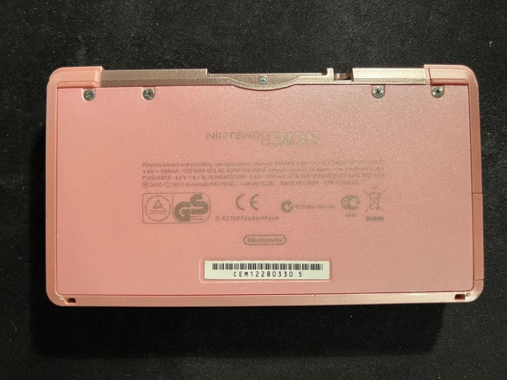 Nintendo 3DS Rosa Schwarz metallic Original (Gebraucht) in St. Gallen ...