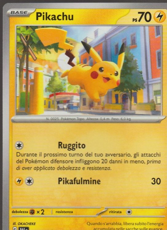 TCG POKEMON destino di Paldea PAF 018/091 PIKACHU Italian | Kaufen auf ...