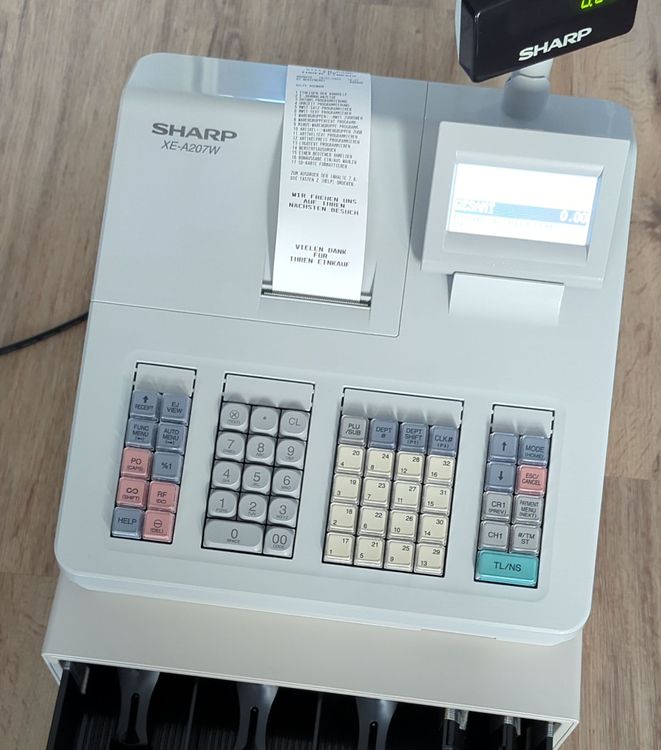 Kassen System SHARP XE-A207W (Neu (gemäss Beschreibung)) in Mägenwil ...