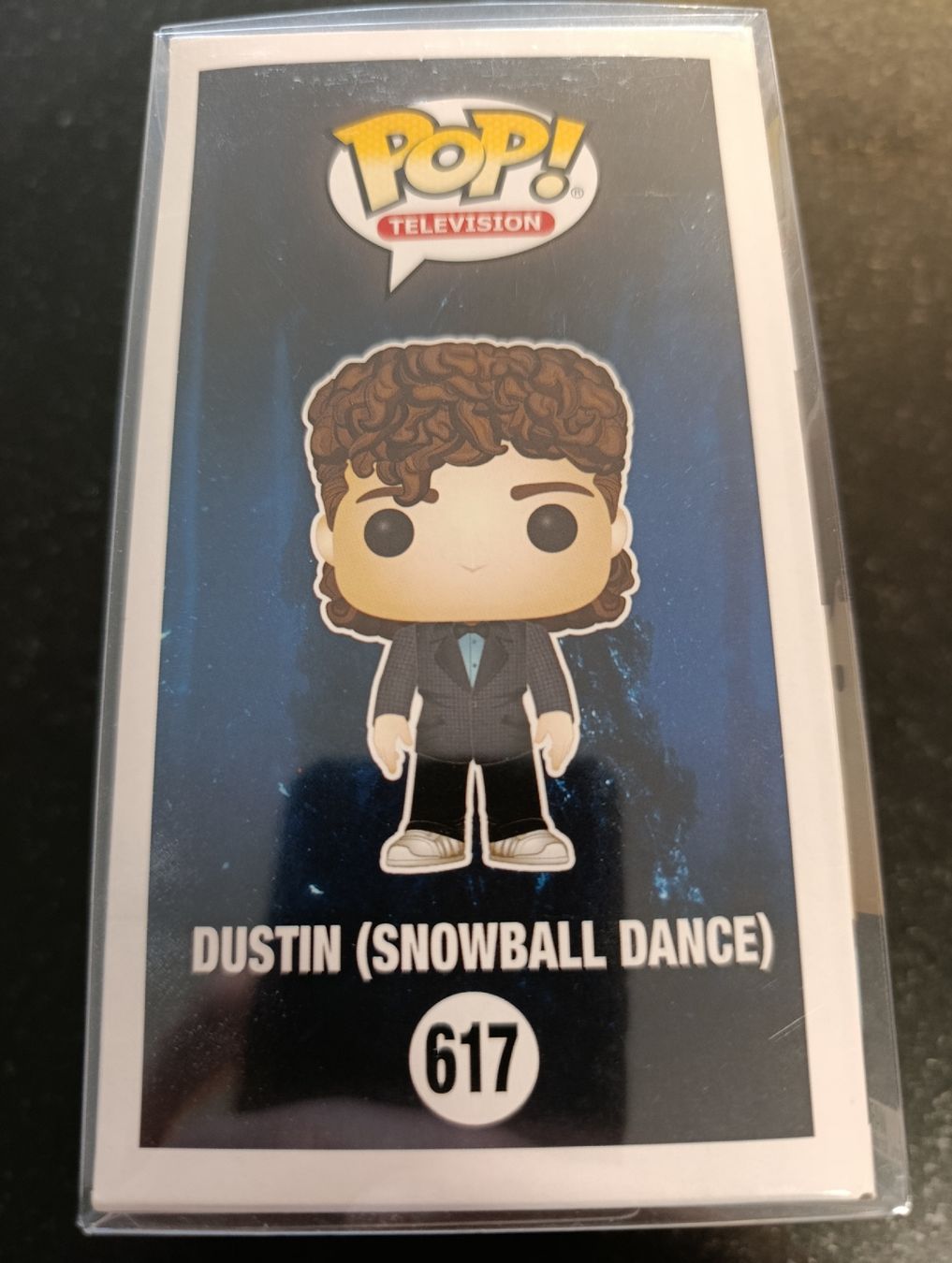 Funko Pop Stranger Things 617 Dustin Snowball Dance Rare (Neu (gemäss ...