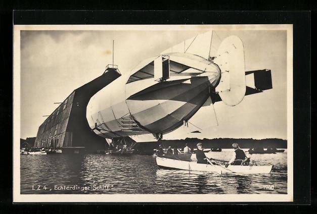Zeppelin LZ 4 Echterdinger Schiff wird i | Acheter sur Ricardo